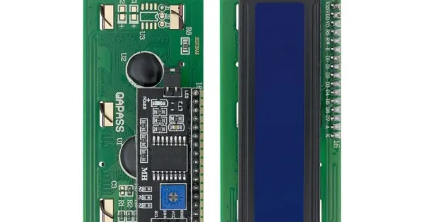 Module LCD-OLED : Modul de Afișare LCD 16x2 Ecran Albastru ...